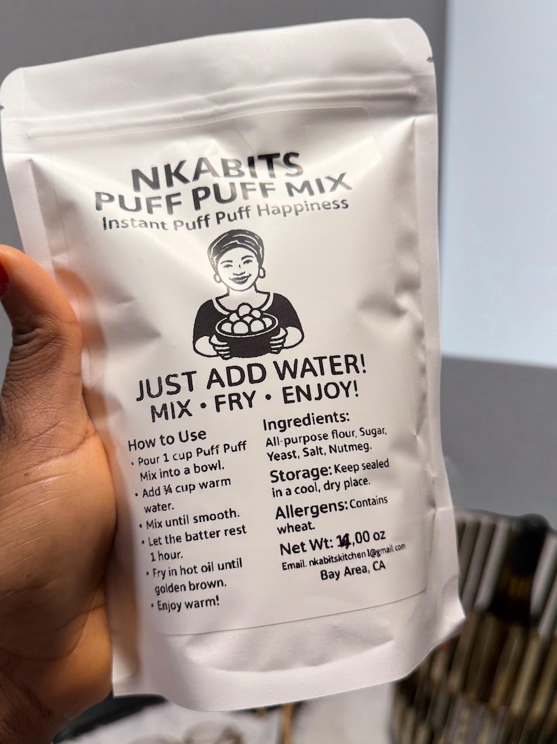 Nkabit Puff Puff Mix – Instant Puff Puff Happiness | Just Add Warm ...