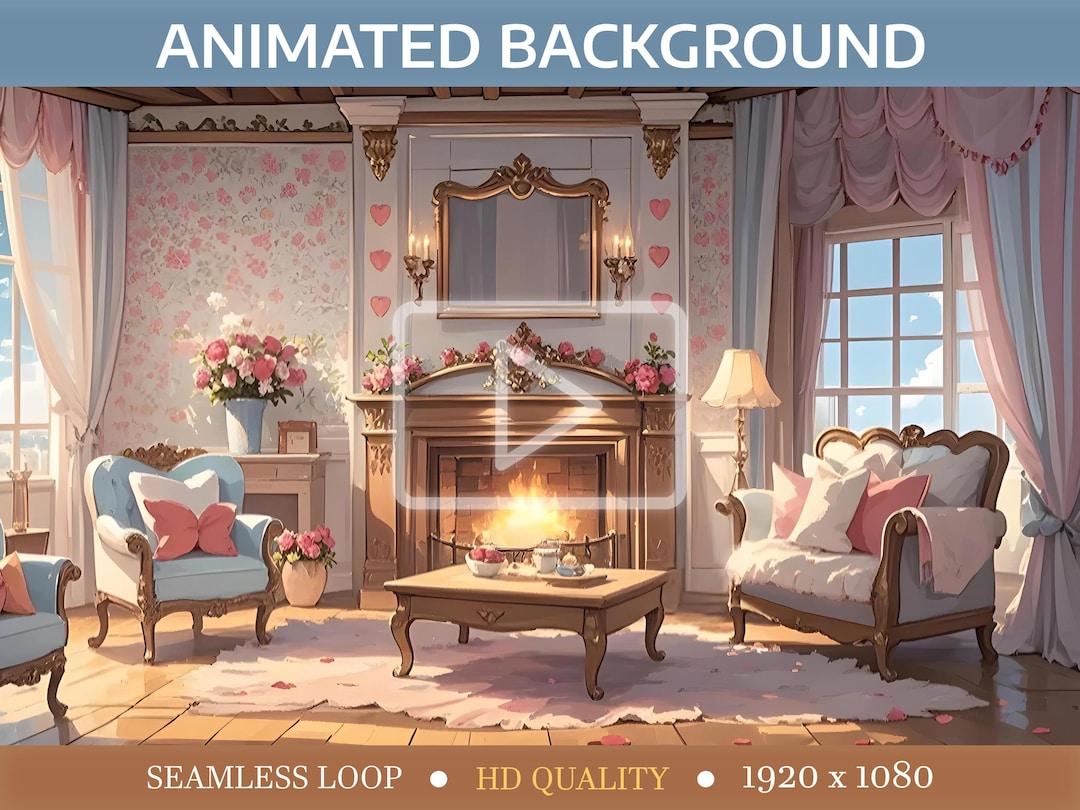 Animated Background | Cozy Animation | Vtuber Background | Twitch ...