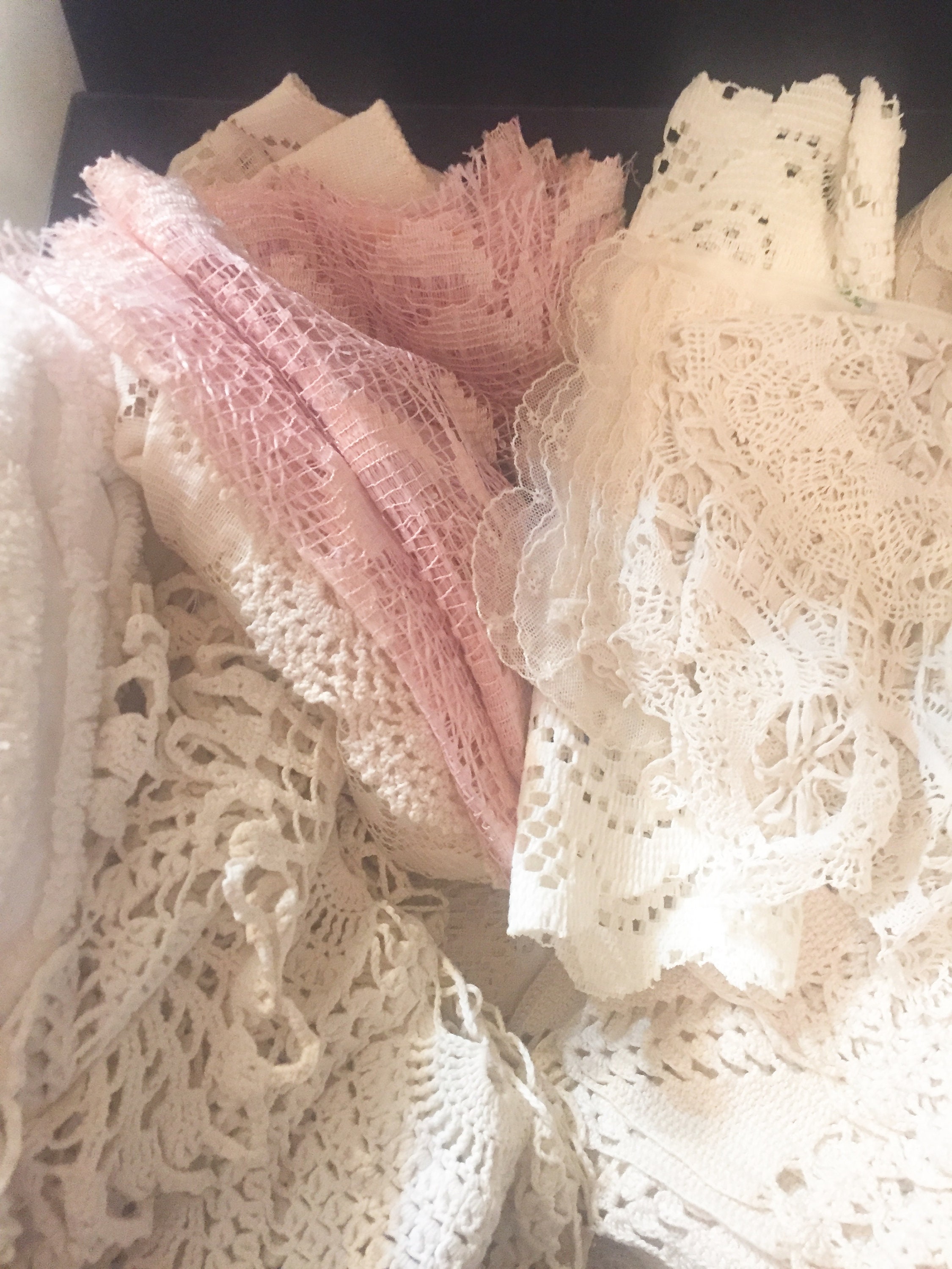 Vintage /modern Lace Bundle Box - Etsy