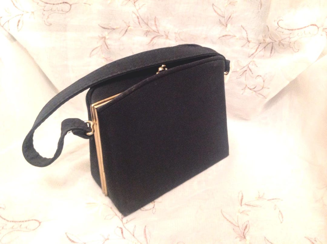 Vintage Corde Style Box Shape Old Fashion Pocketbook Handbag 1950s - Etsy
