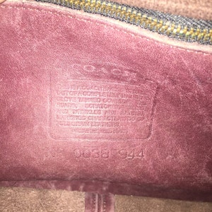 Vintage Coach Shoulderbag Old Style Classic Fashion Wear - Etsy