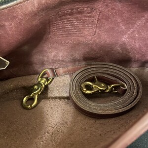 Vintage Coach Shoulderbag Old Style Classic Fashion Wear - Etsy