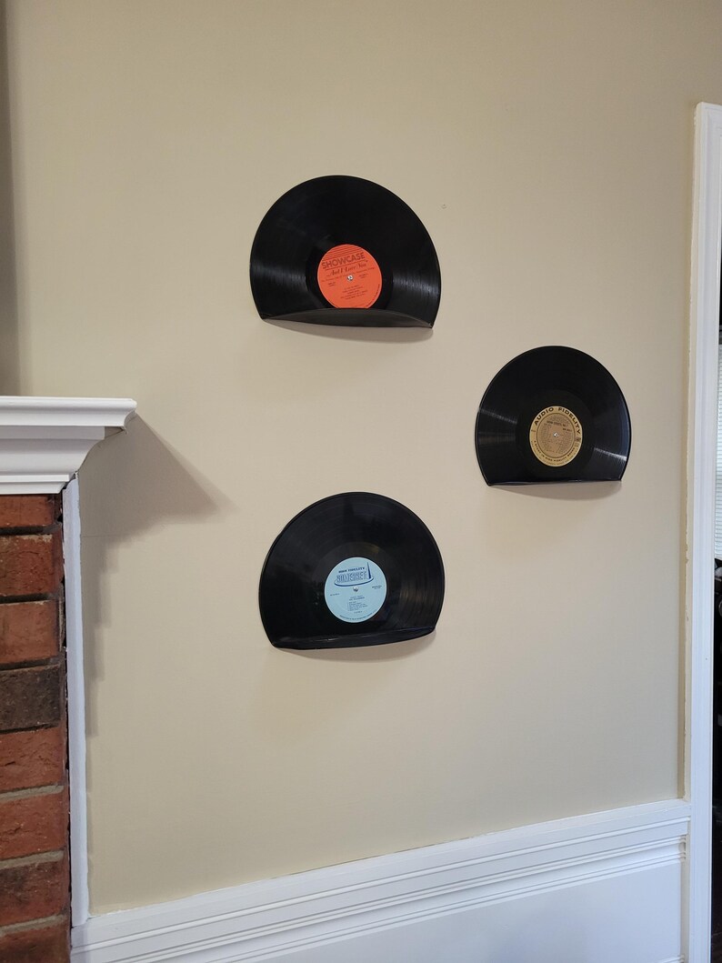 Record Shelves (set of 3) - Etsy