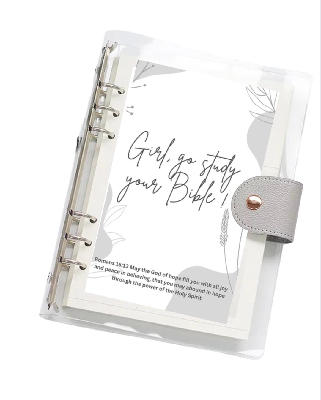 Christian Bible Binder - Etsy