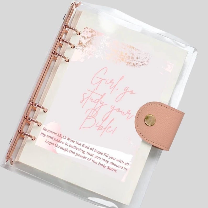 Christian Bible Study Binder - Etsy