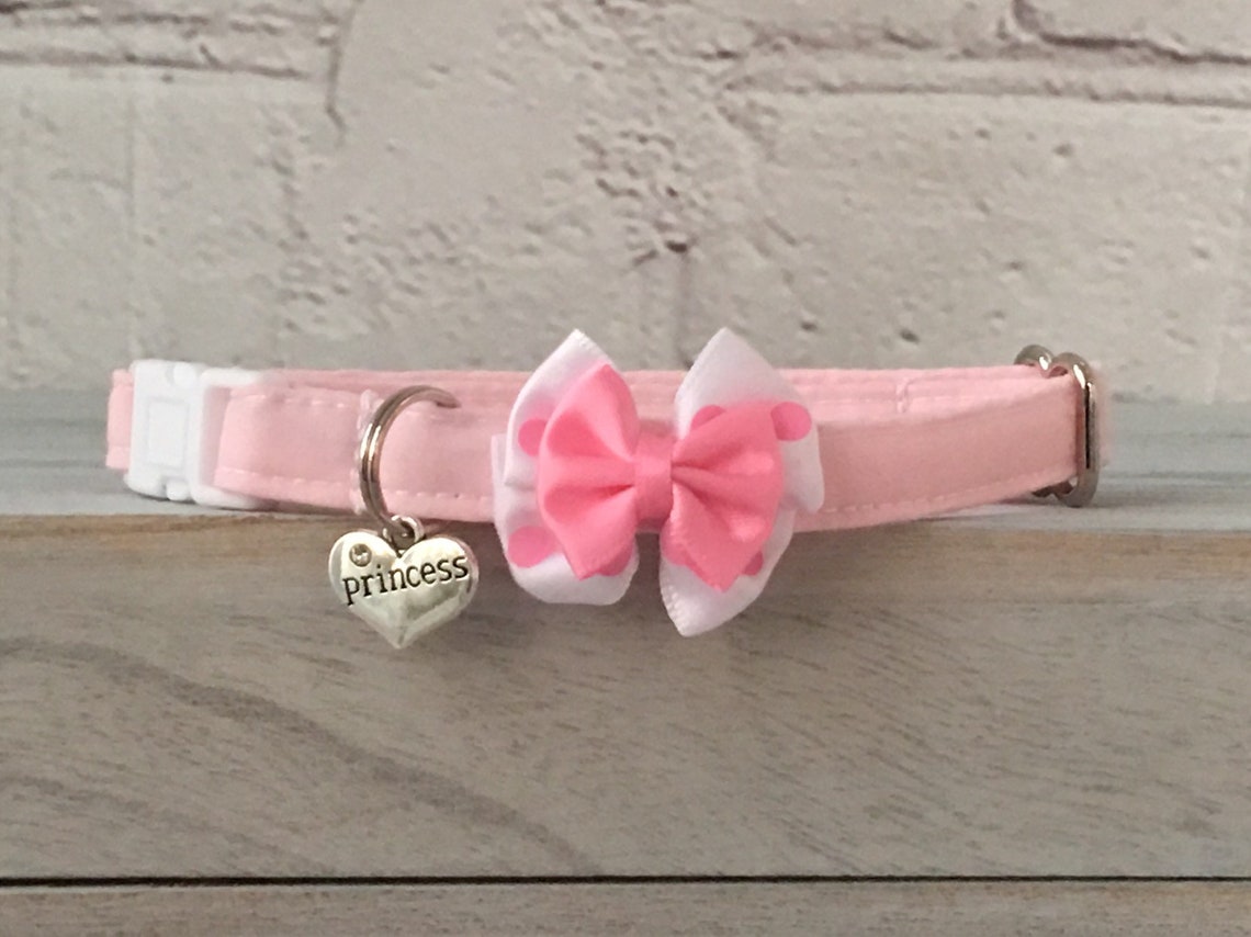 Cat Collar Cat Breakaway Collar Custom Made Cat Collar - Etsy