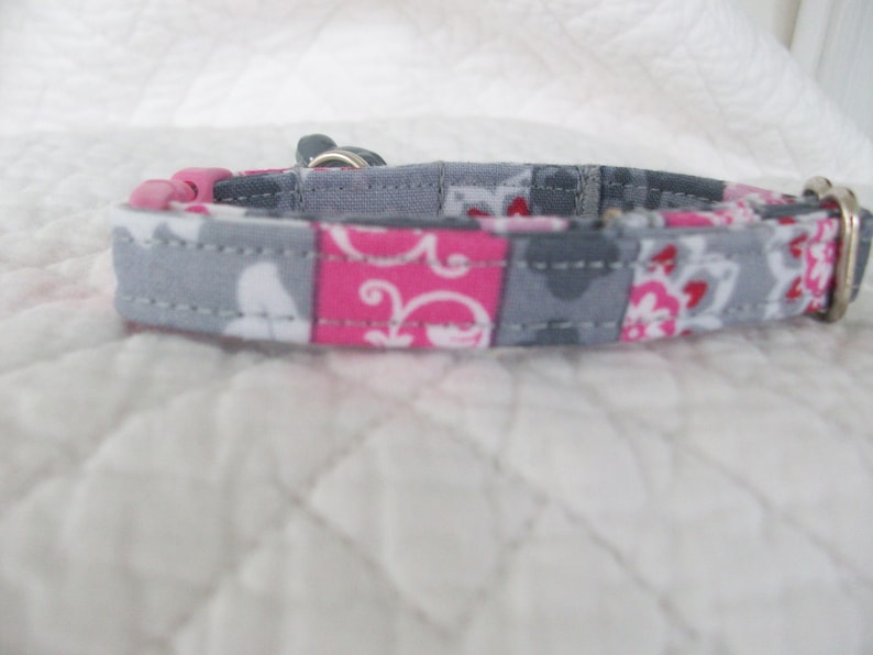 Cat Collar Breakaway Collar With Mouse Bell, Custom Made Cat Collar - Etsy