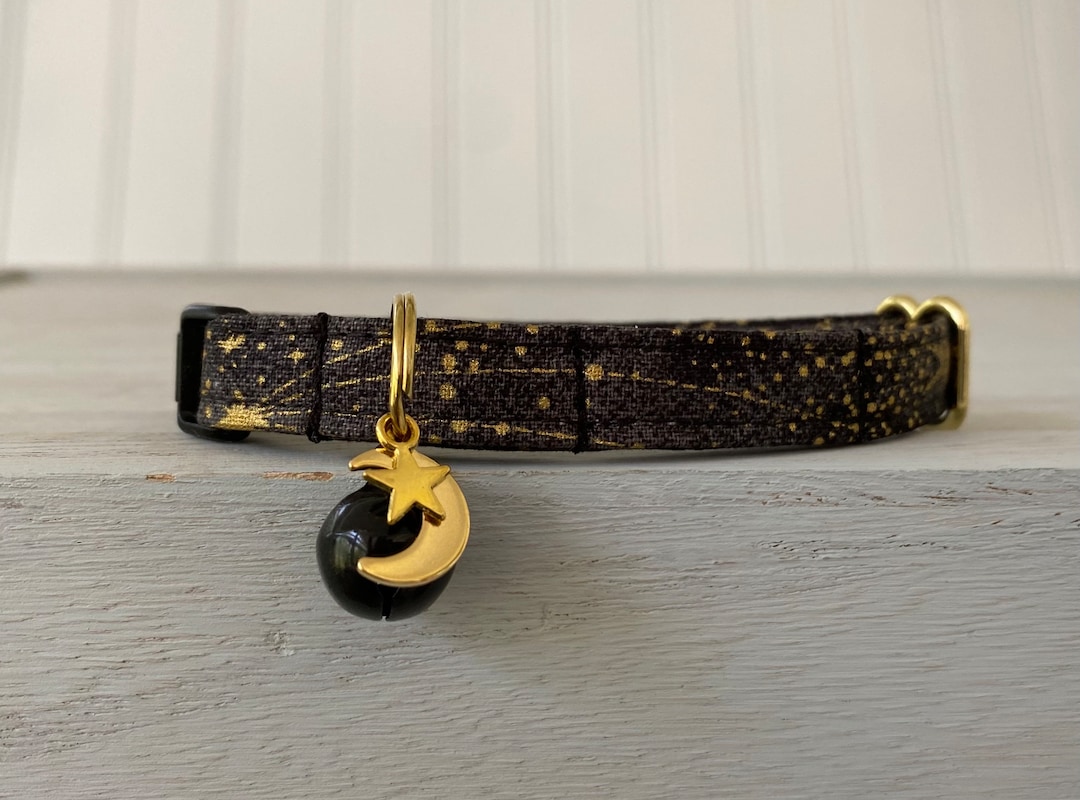 Cat Collar Breakaway Collar With Bell, Custom Made Cat Collar - Etsy