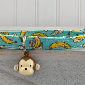 Monkey Cat Collar, Monkey Mini Dog Collar, Custom Size Collar - Etsy