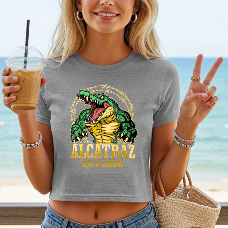 Alligator Alcatraz 2026 Funny Meme PNG SVG: Florida Everglades Design ...