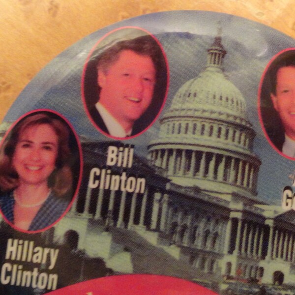 Hillary Clinton Pin - Etsy