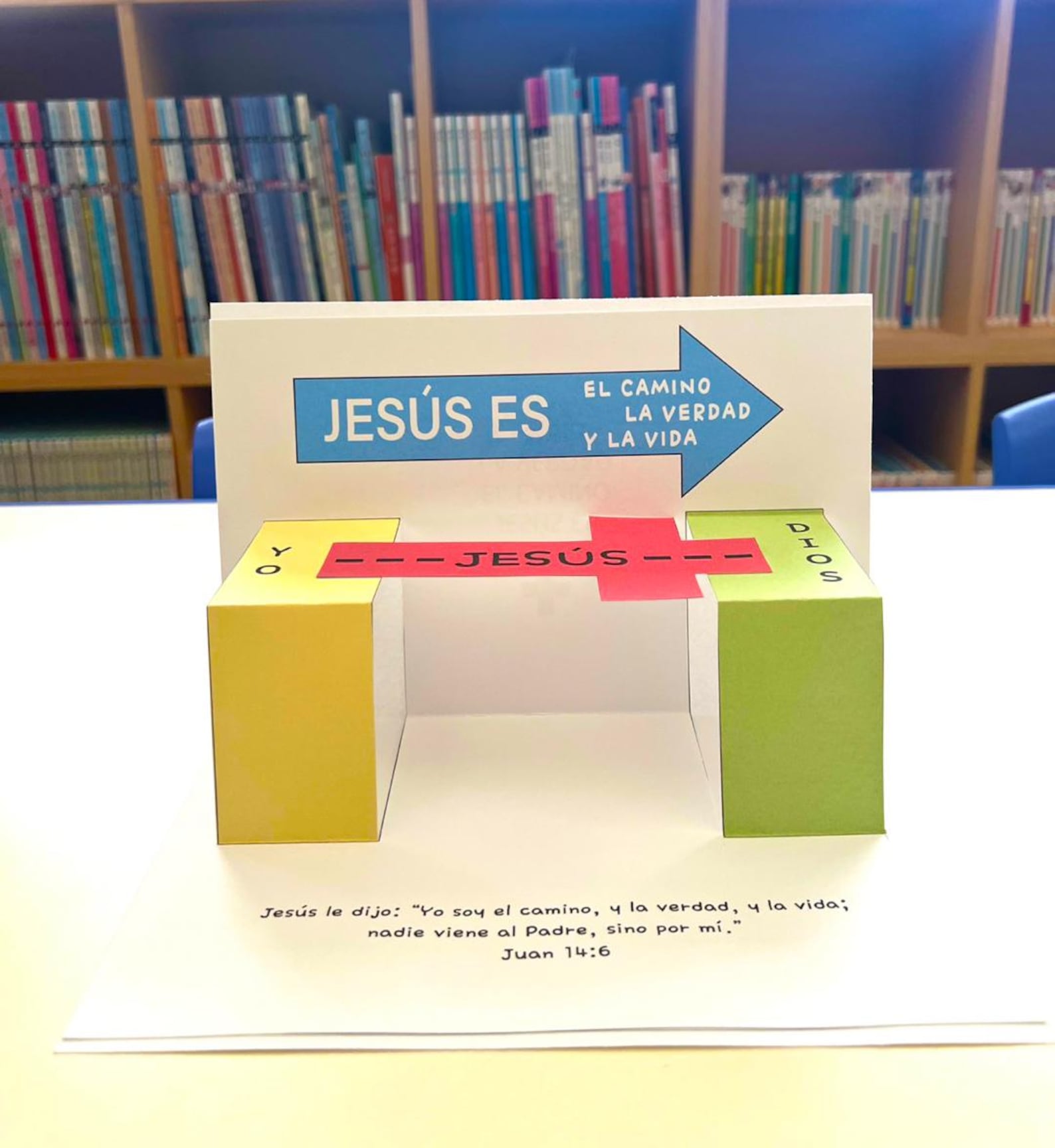 Jesus Bible Craft for Kids: One Way Cross Activity (PDF Pattern) - Etsy