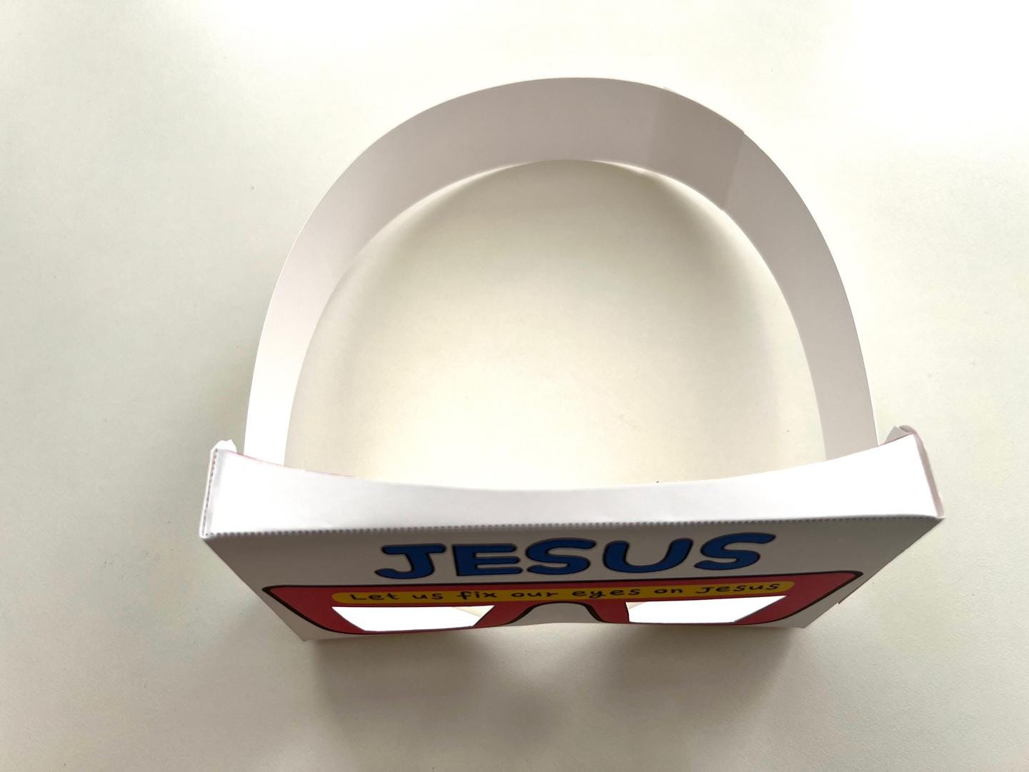 Jesus Goggles Craft: Bible Kids Sunday School Activity (PDF Pattern - Etsy
