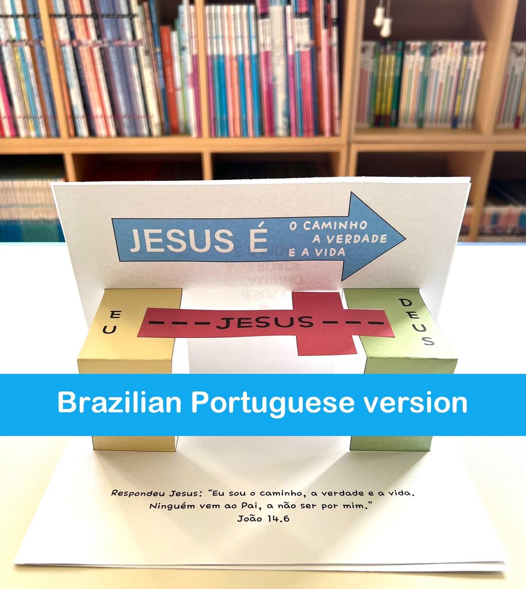 Jesus is the Way and the Truth and the Life Craft Brazilian Portuguese ...