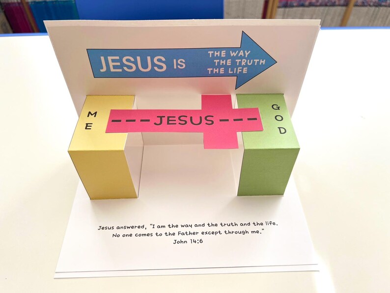 Jesus Bible Craft for Kids: Sunday School Activity (PDF Downloadable ...