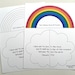 Noah's Rainbow, God's Rainbow, God's Promise, Rainbow Craft, Sunday ...