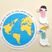 Tell the Good News Craft: Gospel Map Wheel (DIY Printable Activity - Etsy