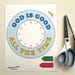 God is Good All the Time, Clock Craft, Sunday Bible Craft, Kids, Church ...