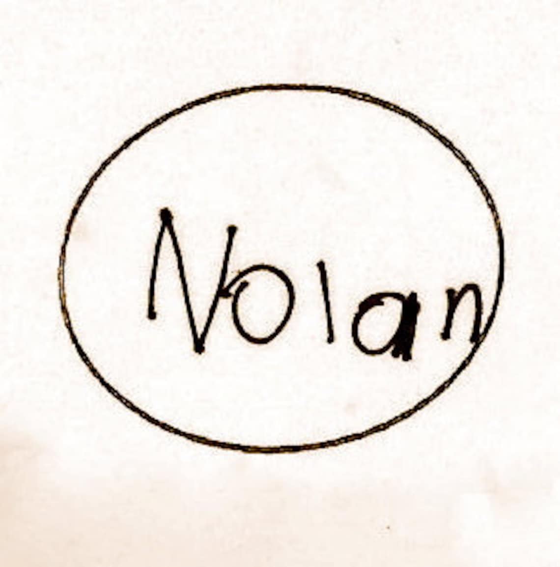 Three Kids 3 Names Your Child's Signature Silver | Etsy