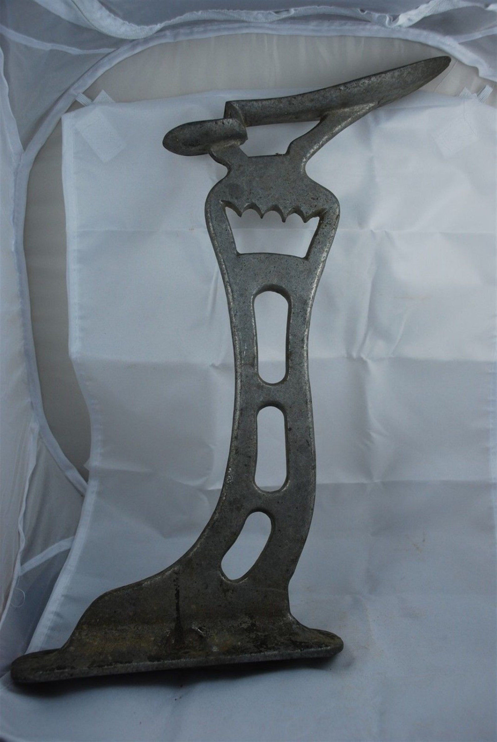 Vintage Silver Metal Cobbler Shop Form Last Mold Stand Anvil - Etsy