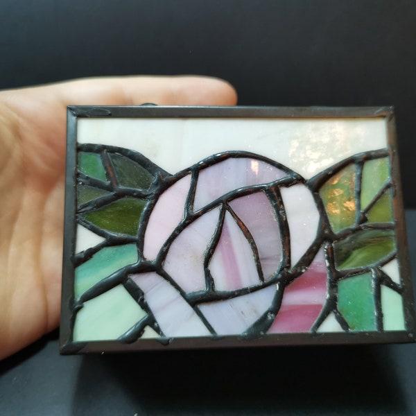 Stained Glass Box Hinges - Etsy