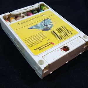 Vintage G.I. Joe Crayons in Plastic Box With Sharpener 1989 Original GI ...