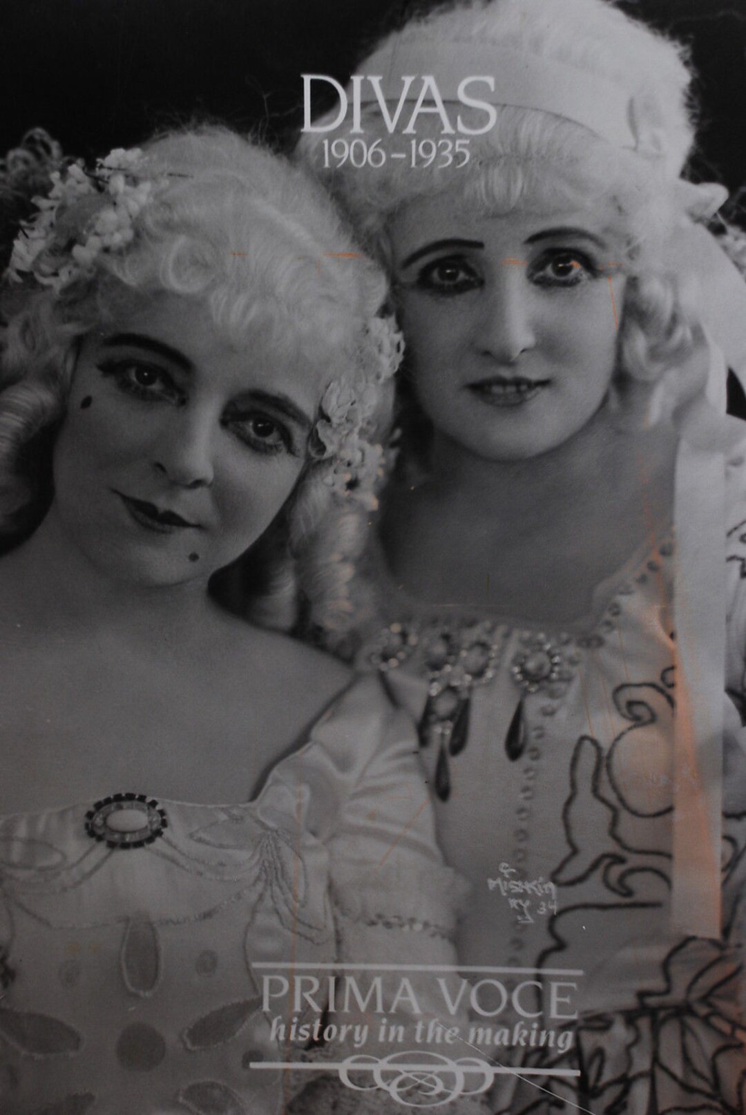 Vintage Herman Mishkin Prima Voce Divas 1906 - 1935 Opera Photograph ...