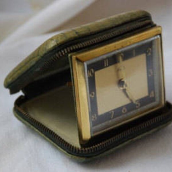 Vintage Travel Clock - Etsy