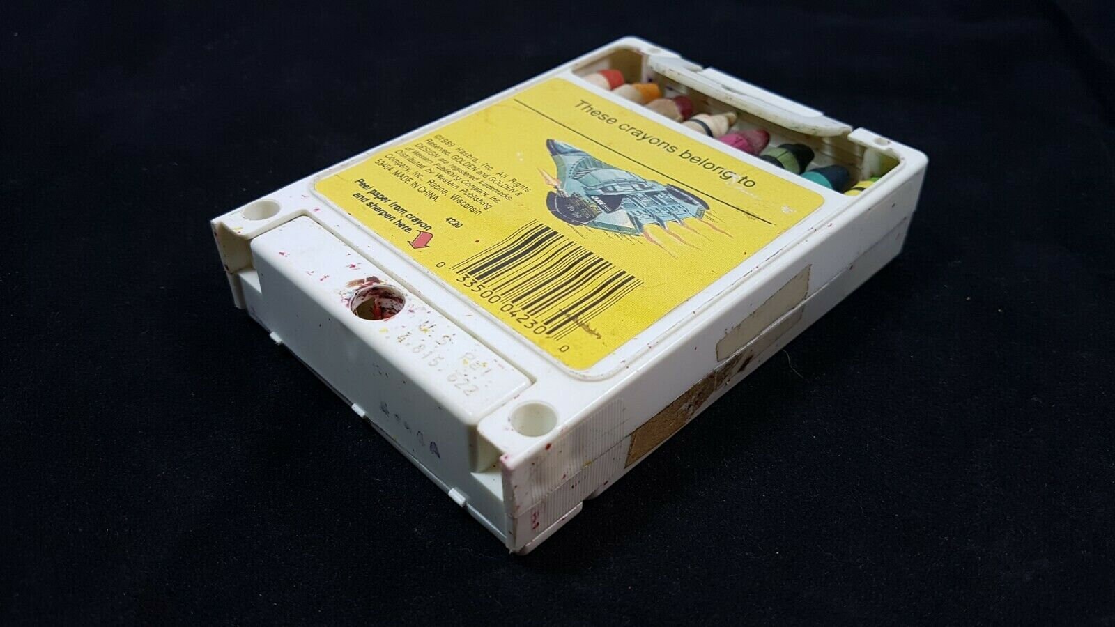 Vintage G.I. Joe Crayons in Plastic Box With Sharpener 1989 | Etsy