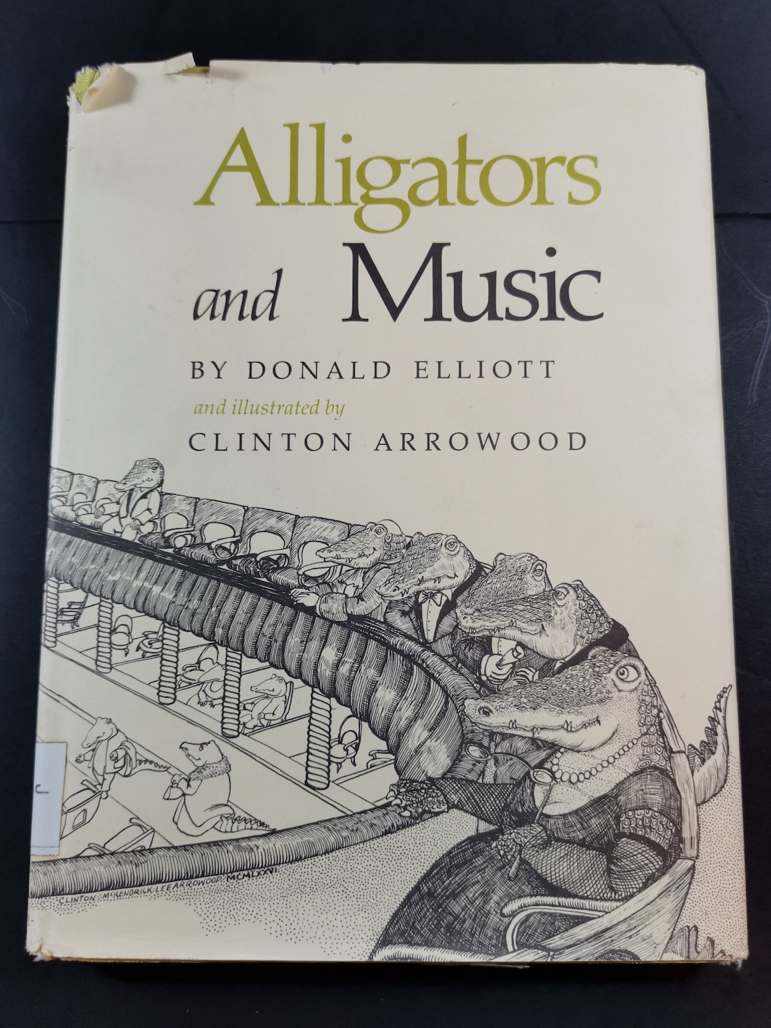 Vintage Alligators and Music Children's Book, 1976 1st Edition - Etsy