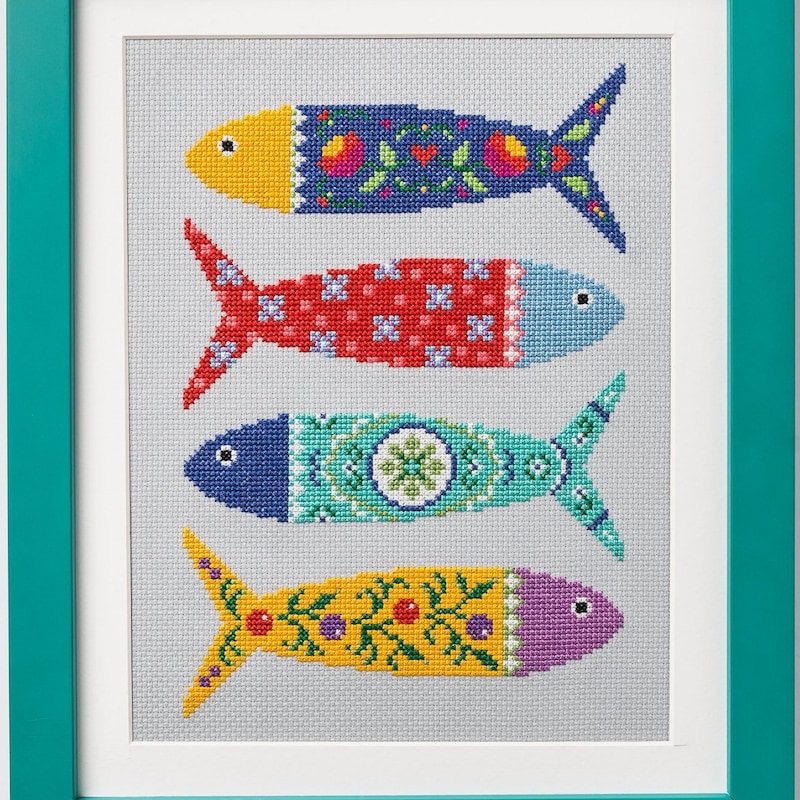 Fish Needlepoint - Etsy