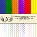Primary Color Polka Dot Digital Paper: Seamless Scrapbook Backgrounds ...