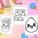 Easter Coloring Book, Printable – Fun Preschool Activity Book With Easy ...