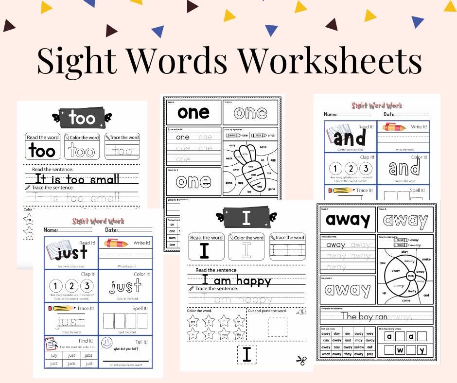 Preschool Kindergarten Learning Bundle: 800+ Activity Pages (PDF) - Etsy