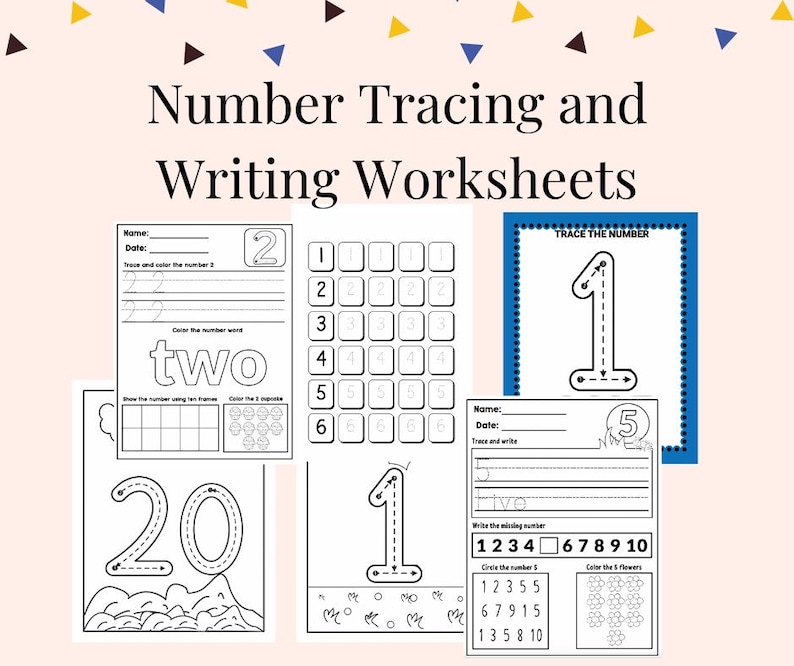 Preschool Kindergarten Learning Bundle: 800+ Activity Pages (PDF) - Etsy