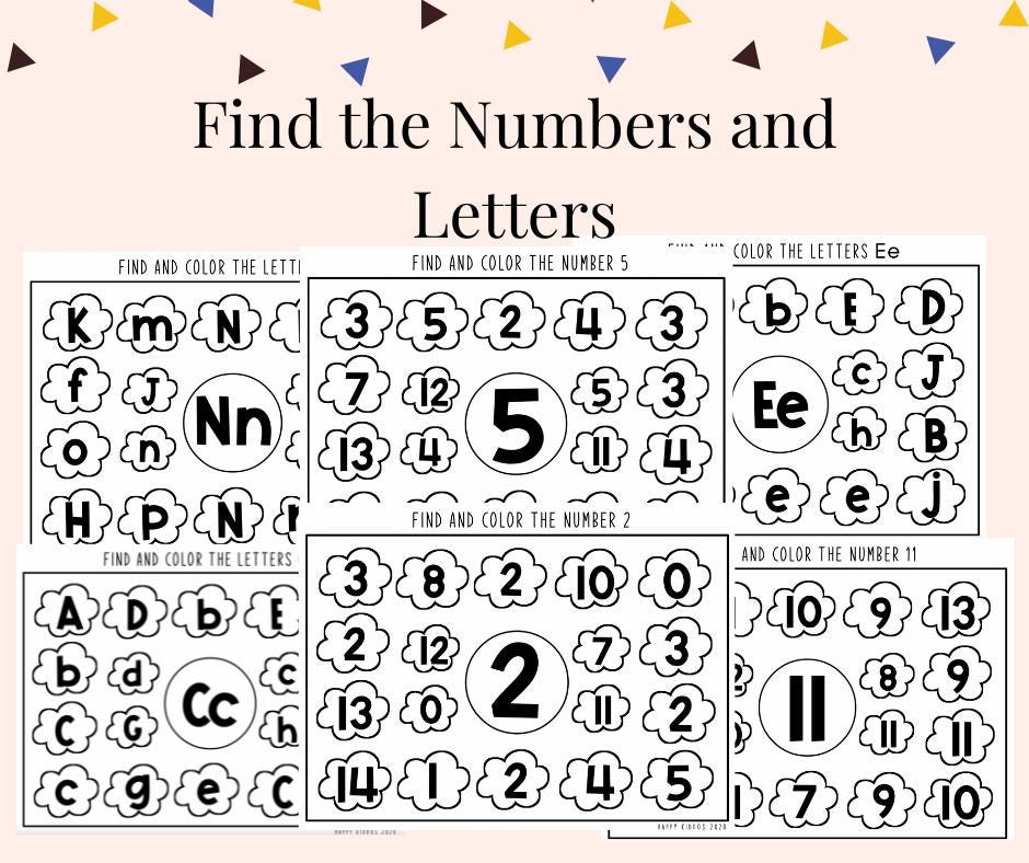 Preschool Kindergarten Learning Bundle: 800+ Activity Pages (PDF) - Etsy