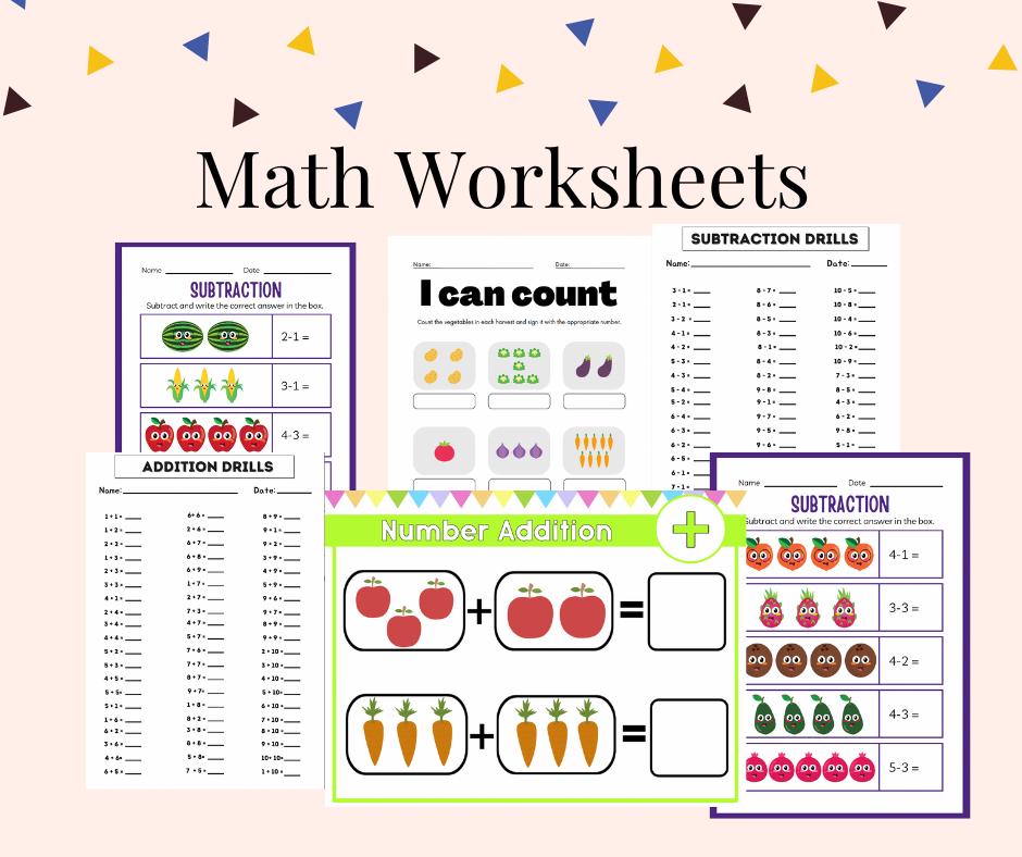 Preschool Kindergarten Learning Bundle: 800+ Activity Pages (PDF) - Etsy