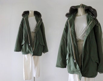 Split Hood Parka - Etsy
