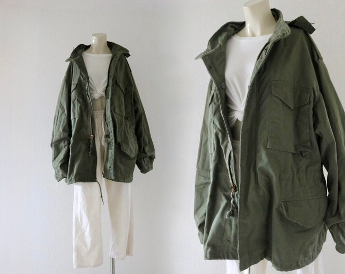 Oversized Military Field Jacket - Etsy
