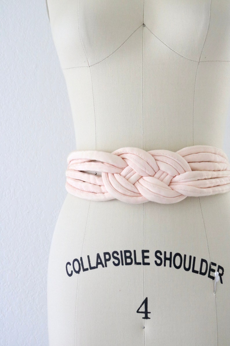 Braided Melon Belt - Adjustable Size - Etsy