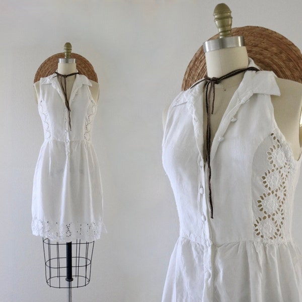 Cutwork Dress - Etsy