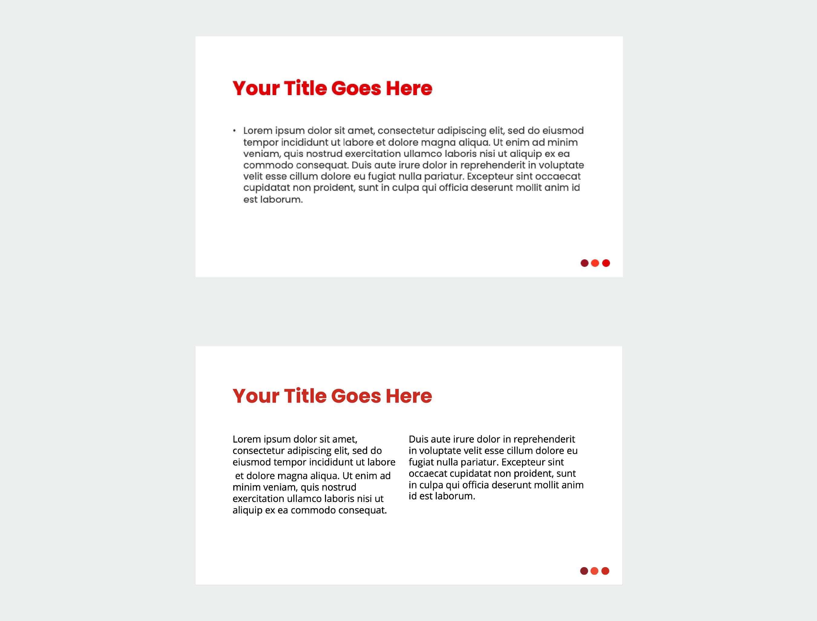 Modern and Clean Powerpoint Template for Impactful Presentations - Etsy