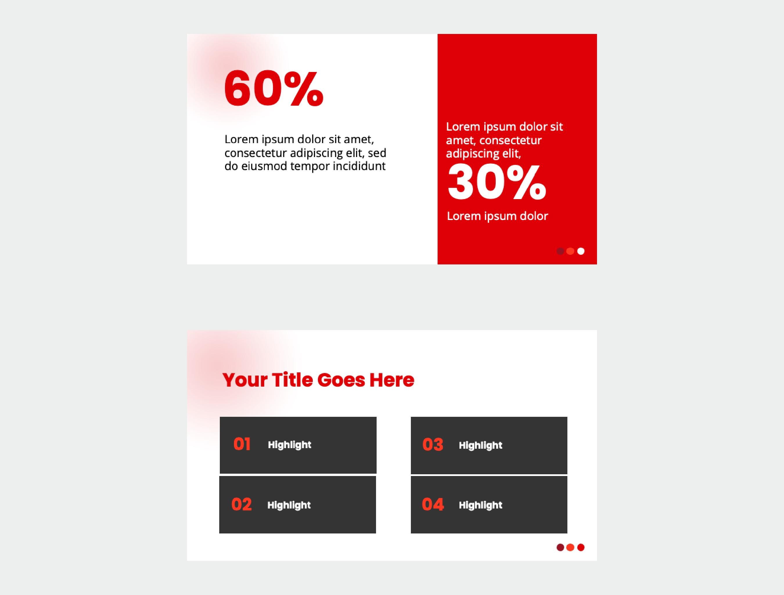 Modern and Clean Powerpoint Template for Impactful Presentations - Etsy
