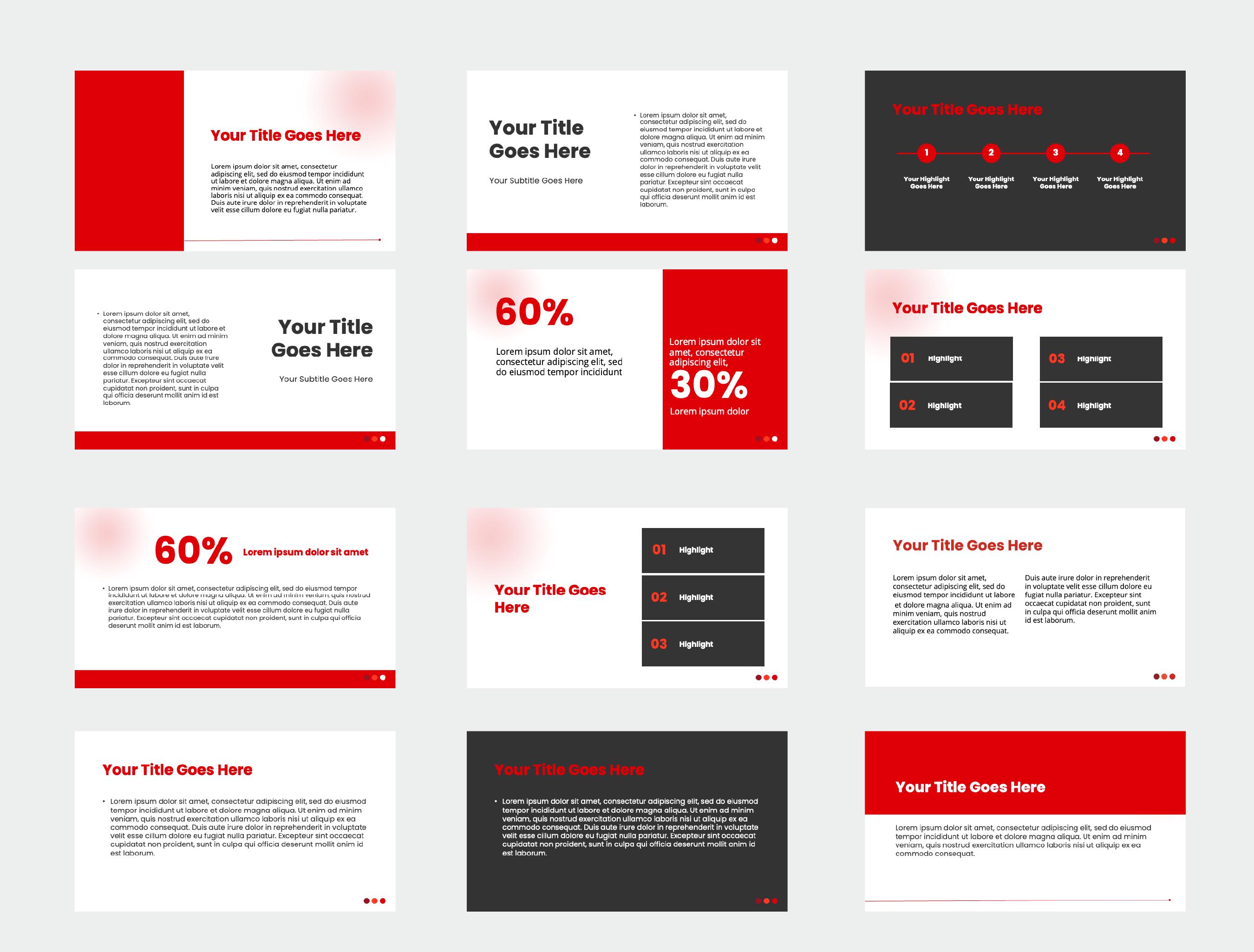 Modern and Clean Powerpoint Template for Impactful Presentations - Etsy