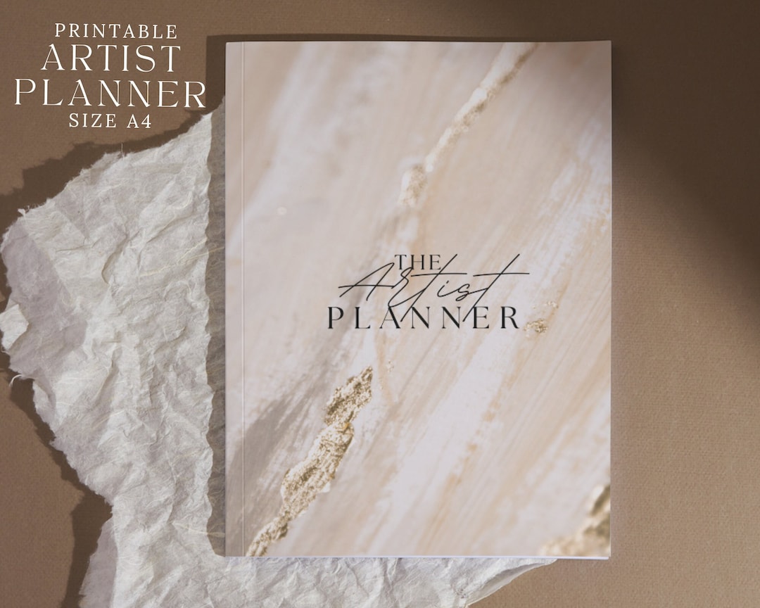 Artist Planner, Printable Planner, 2024 Digital Planner, Small Business ...