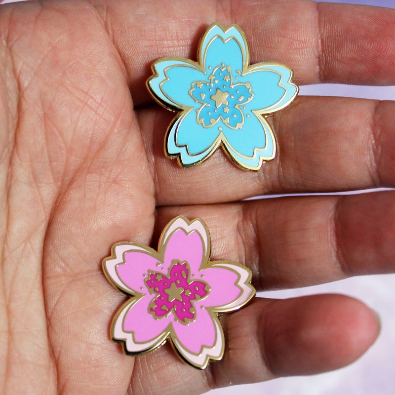 Sakura Pin - Etsy