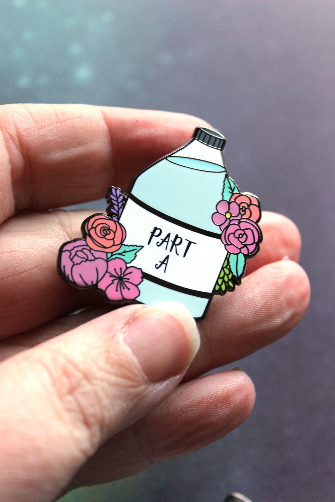 Epoxy Resin Jugs Set of 2 Hard Enamel Pin - Etsy
