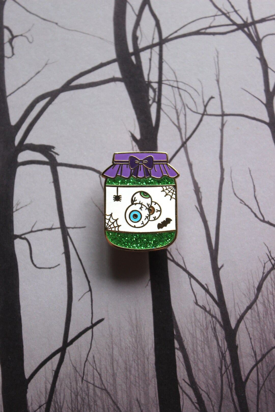 Jar of Eyeballs Glitter Eye Jelly Halloween Jam Jelly Jar - Etsy