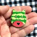 Watermelon Cat Catermelon Hard Enamel Pin - Etsy