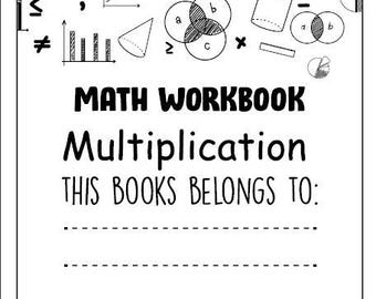 100 Days Math Workbook - Grade 3 - Multiplication, Math Workbook Png ...
